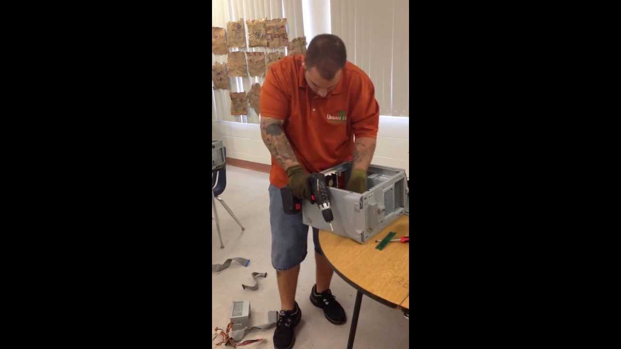 Great American Teach-In. Recycling Computers. Take apart a computer in ...