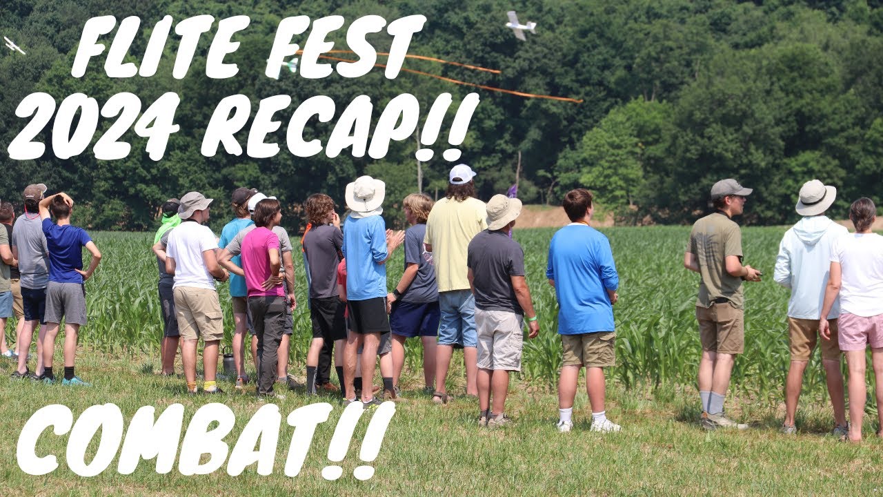Flite Fest 2024 Recap (Video #2)! #flitetest #Flitefest #rcplanecrash ...
