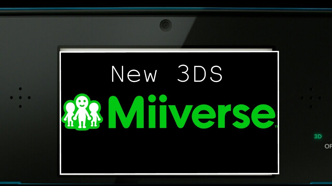 Miiverse 3DS review - YouTube