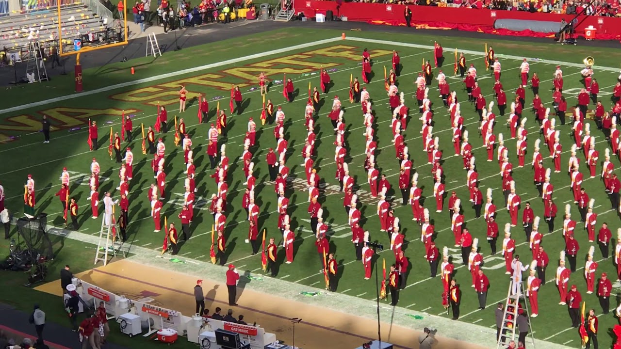 Iowa State University Marching Band 10/26/19 Homecoming - YouTube