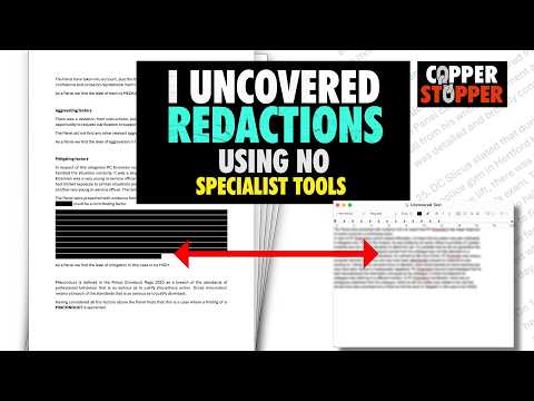 How I Found What The Police Tried To Hide