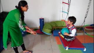 Occupational Therapy Platform Swing Platform Swinging!, This Activity