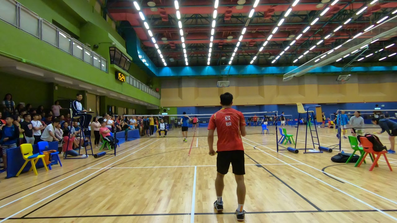2019中銀香港全港羽毛球錦標賽 高級組 男單 吳英倫vs 鄧凱傑 GUNAWAN JASON vs TANG HOI KIT set 2 2 ...