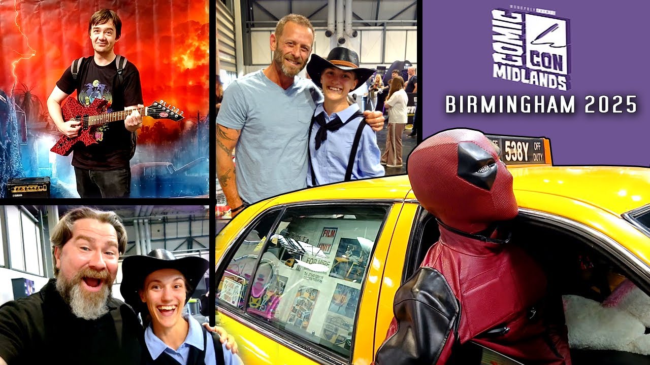 Comic Con Midlands 2025 | Birmingham UK, July 13th (Sunday) - YouTube