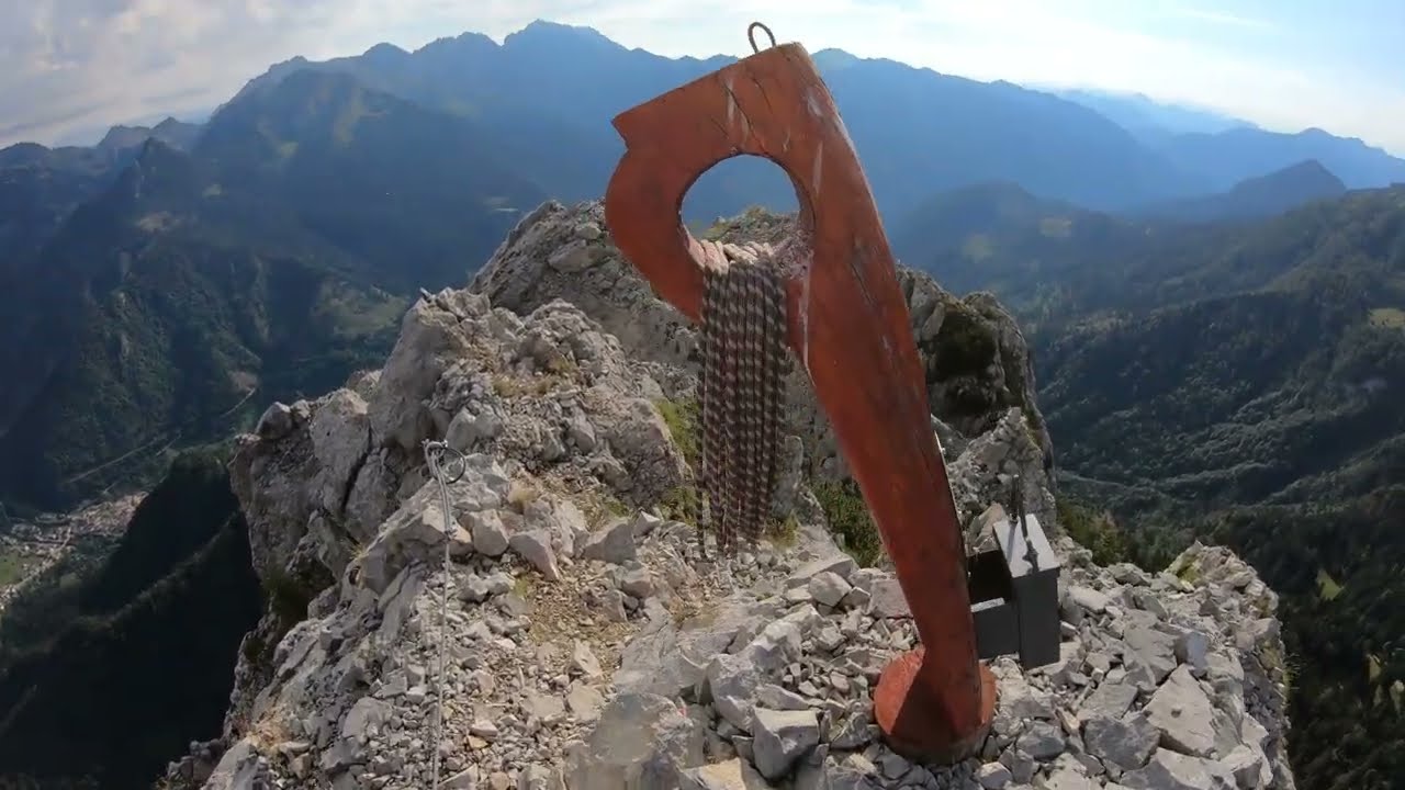 monte Tuglia - Forni Avoltri (UD) - tratto finale attrezzato - 06/08 ...