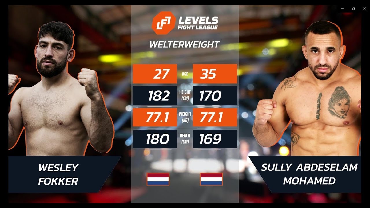 LFL 3 Full Fight: Wesley Fokker VS Sully Mohamed - YouTube