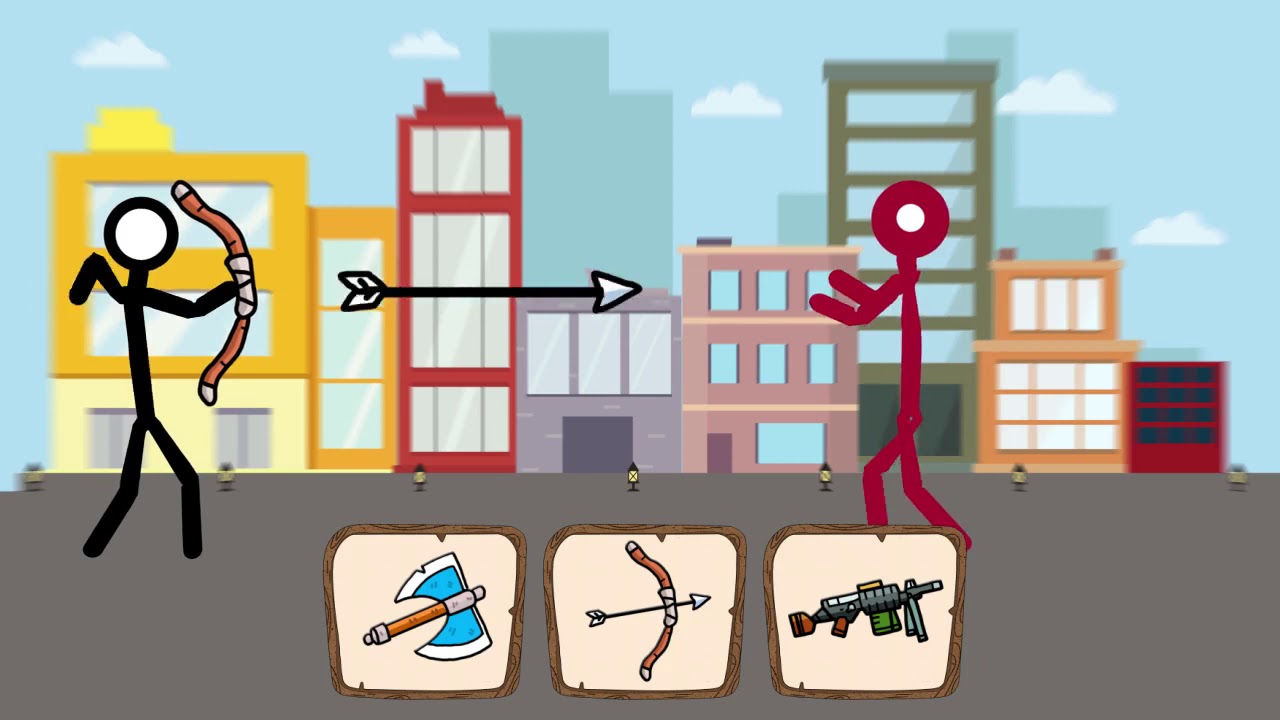 Idle stickman - YouTube