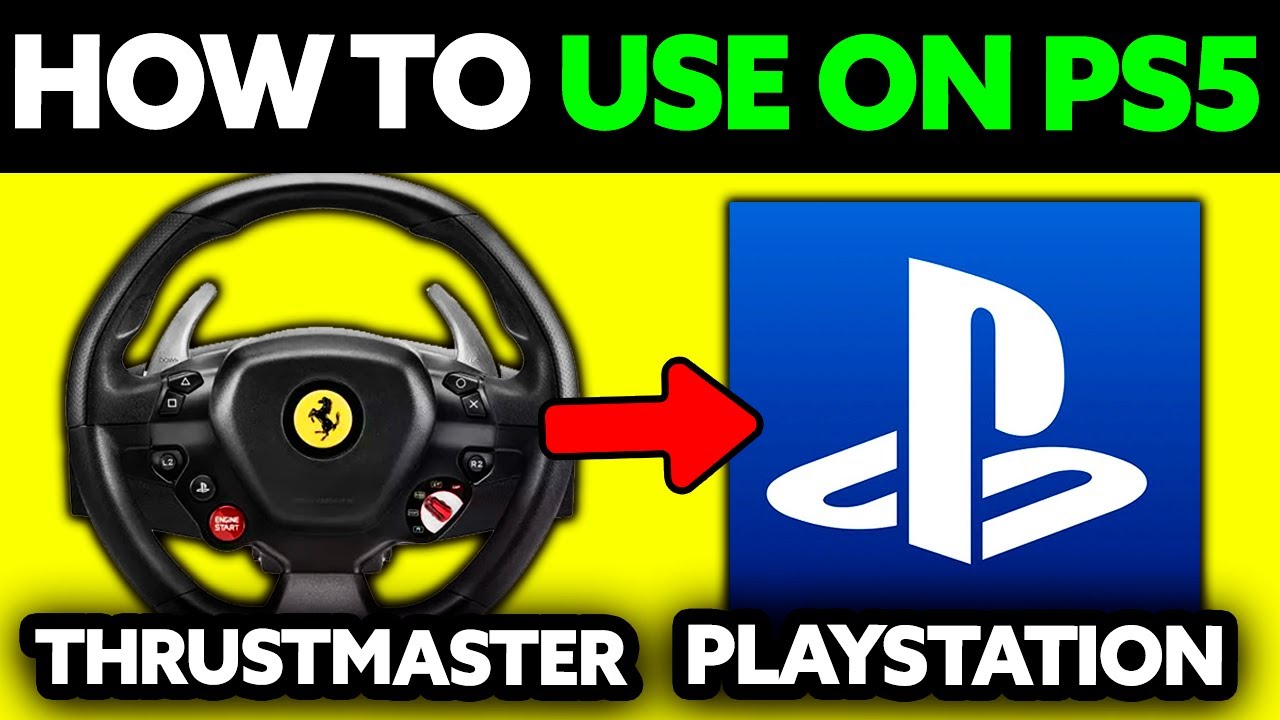 How To Use Thrustmaster T80 on PS5 (2025) - Step by Step - YouTube