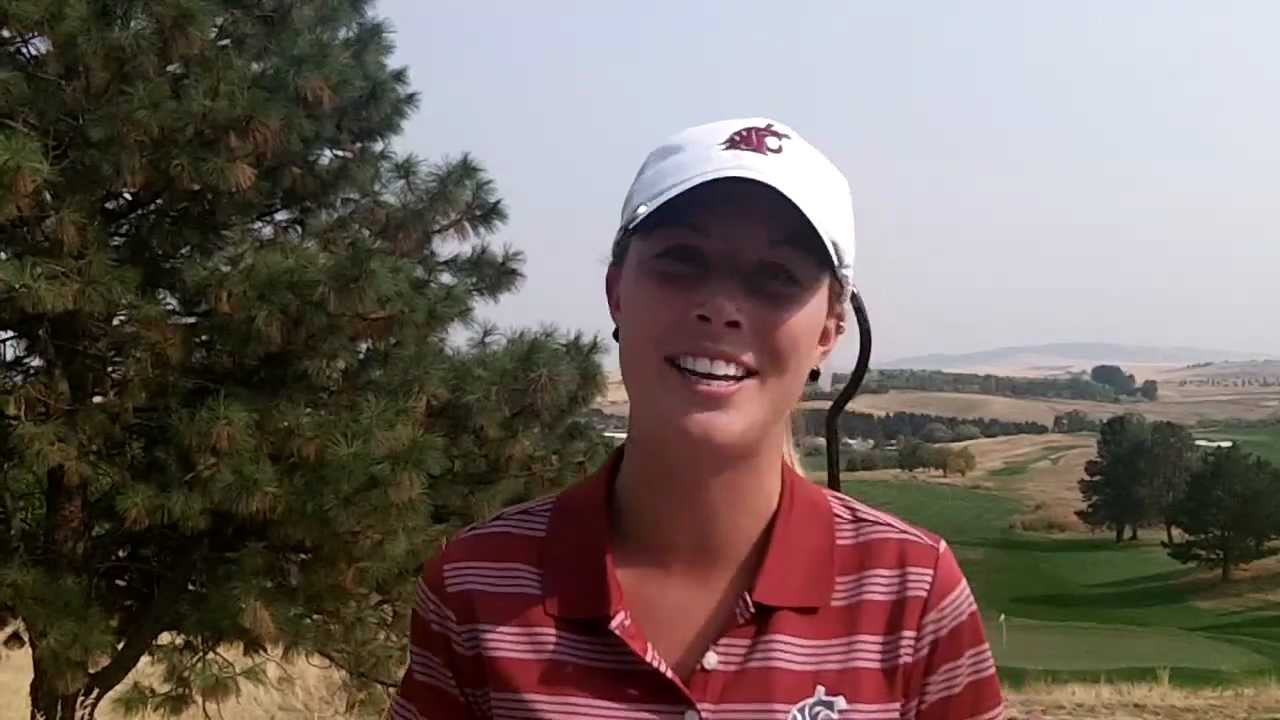 WSU Women's Golf: Kristen Rue (Sept. 25, 2012) - YouTube