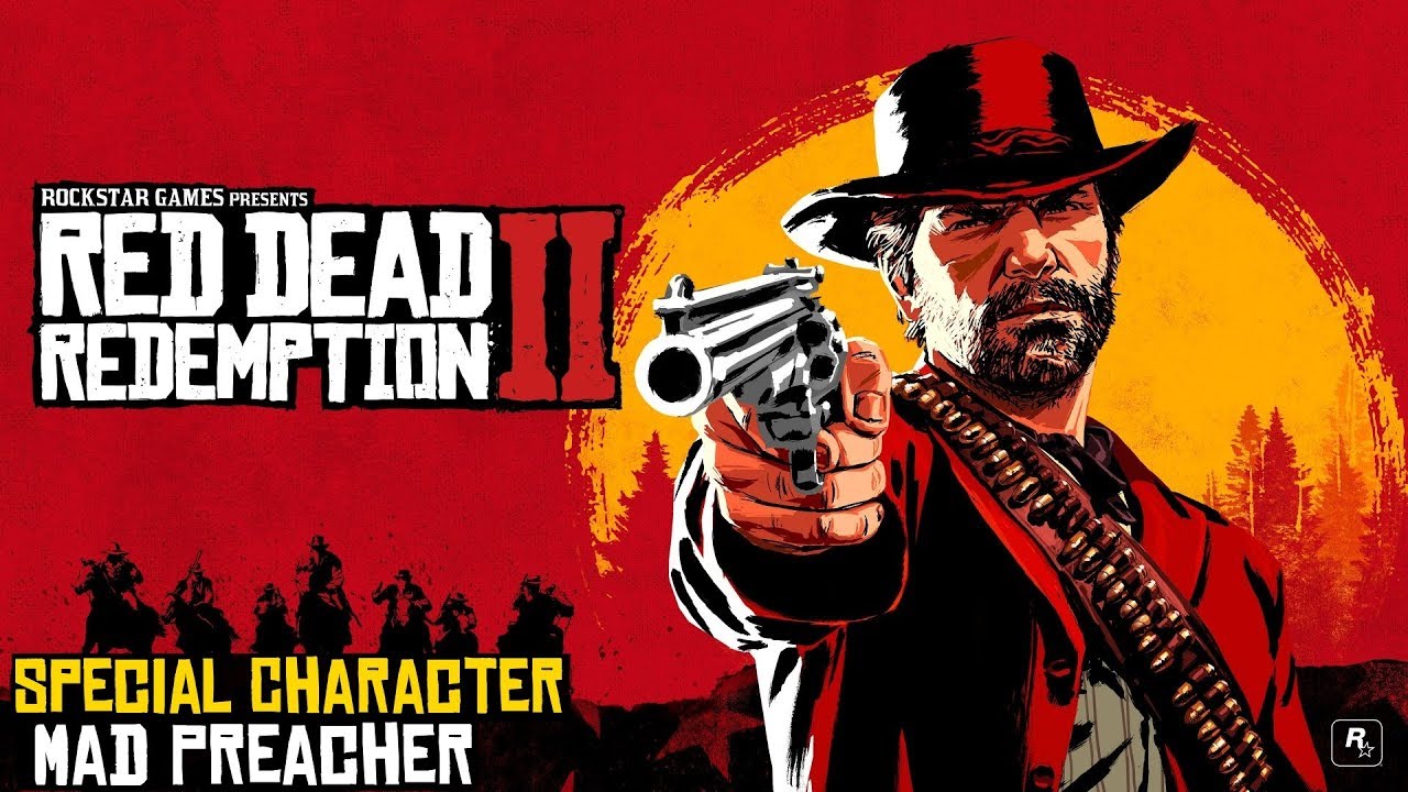 Red Dead Redemption 2 ★ Special Character: Mad Preacher (All Encounters ...