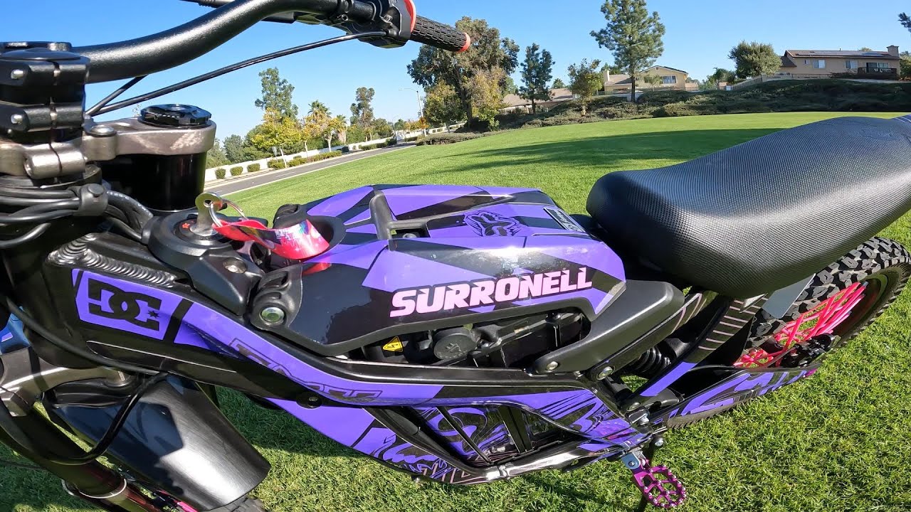 Sticker FX graphics kit installation on Sur Ron - YouTube