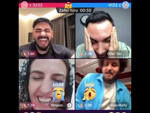 YENGEN CEZA OLARAK MEF ONUR SERMİK VE MARUL KAFAYA ŞARKI SÖYLÜYOR| TİKTOK CANLI YAYIN PK