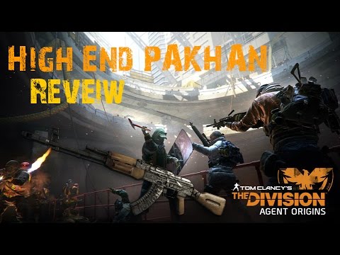 The Division | High-End Pakhan(LMG) Review | Is It Worth It - YouTube
