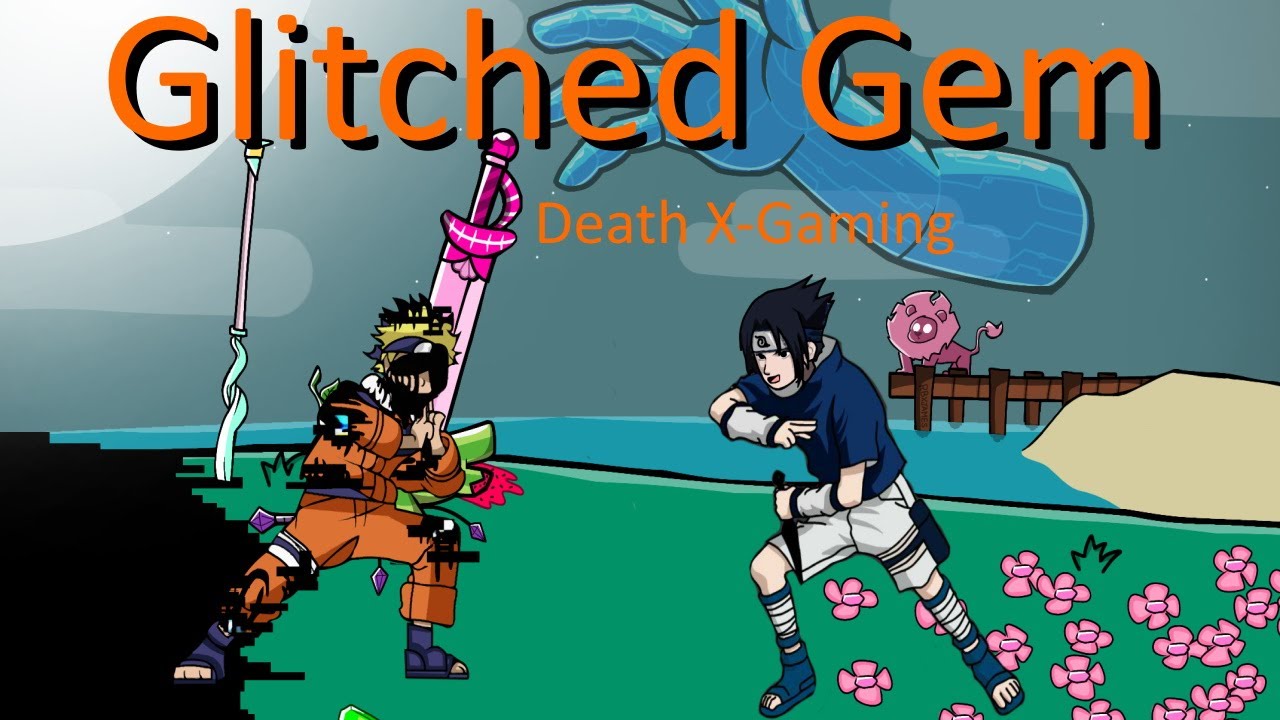 Friday Night Funkin' - Glitched Gem But It's Pibby Naruto And Sasuke ...