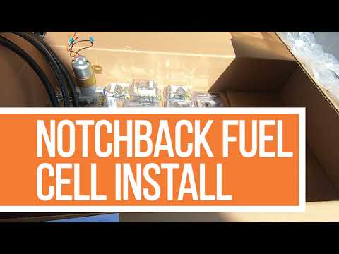 Fuel pump and fuel cell install in a Fox Body Notchback trunk. | # ...