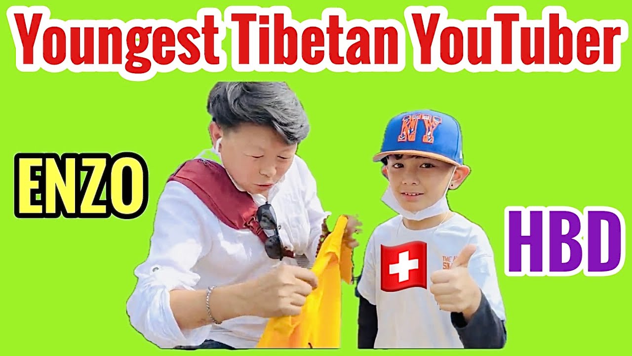 YouTuber || Enzo || 10th Birthday Celebration at Basel #tibetanyoutuber ...
