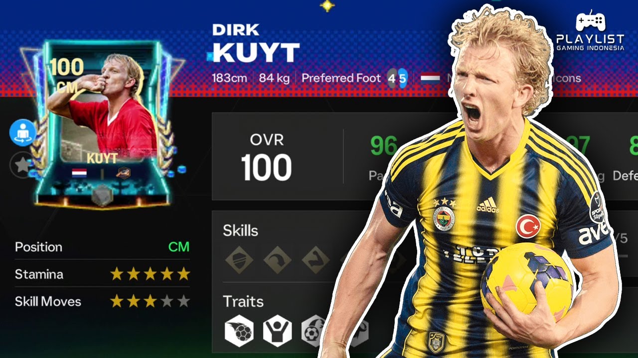 DIRK KUYT OVR 100 CM (Player Icons Heroes) / Retro Stars Pack Premium ...