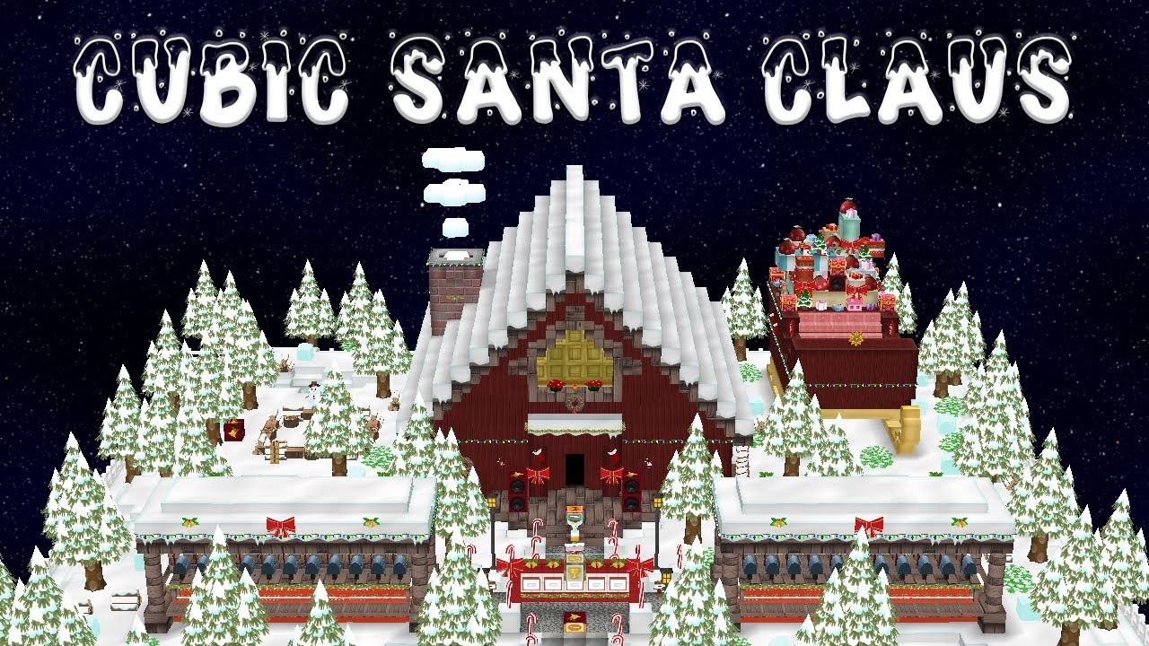 Cubic Santa Claus - CHRISTMAS GIVEAWAY EVENT - YouTube
