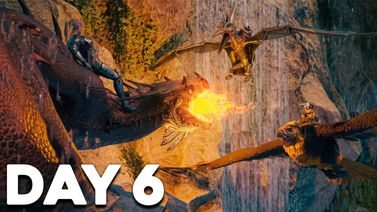 I Started A War With The 10+ Deep Alpha Tribe As A Solo... - ARK ...