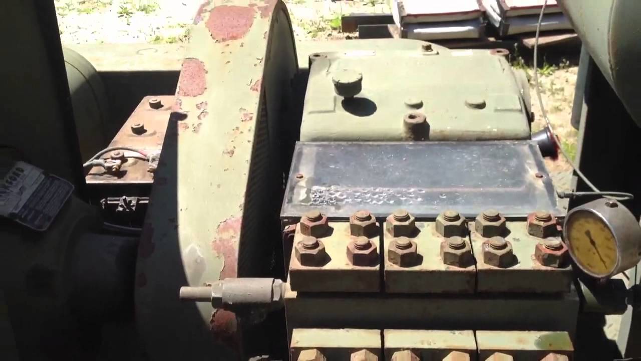 Partek triplex pump aqua blaster. - YouTube