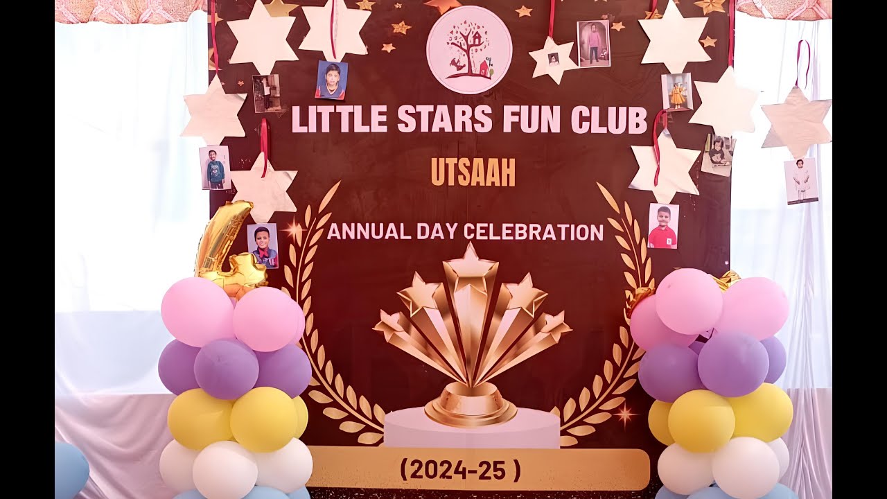 🔴LIVE LITTLE STARS FUN CLUB | ANNUAL DAY CELEBRATION 2024-25 | VIDEO ...