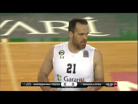 Maç Özeti:Darüşşafaka Tekfen - Anadolu Efes