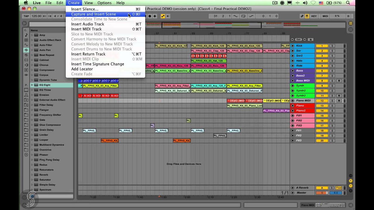 Ableton Live - Arrangement View - YouTube