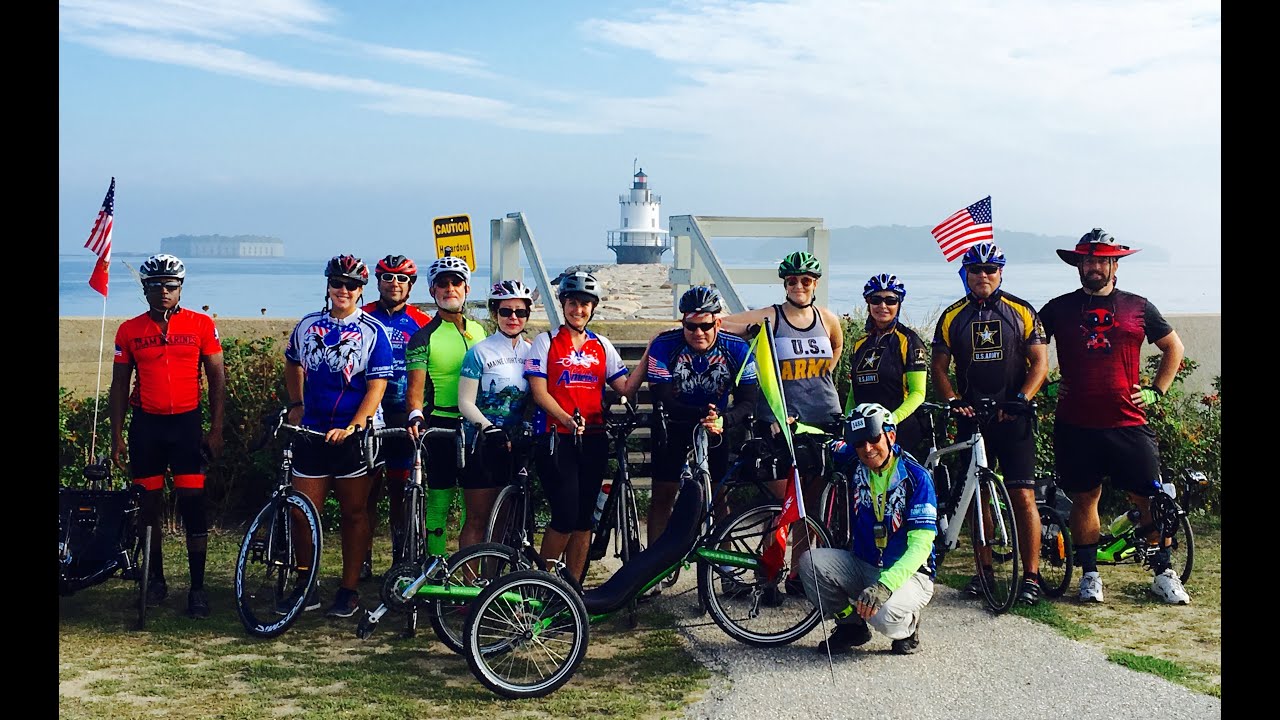 Operation Comfort Maine Lighthouse Ride - YouTube