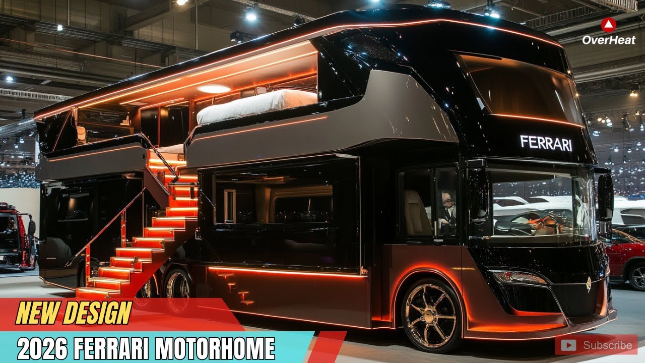 A Motorhome That Drives Like a Supercar? 2026 Ferrari Motorhome! - YouTube