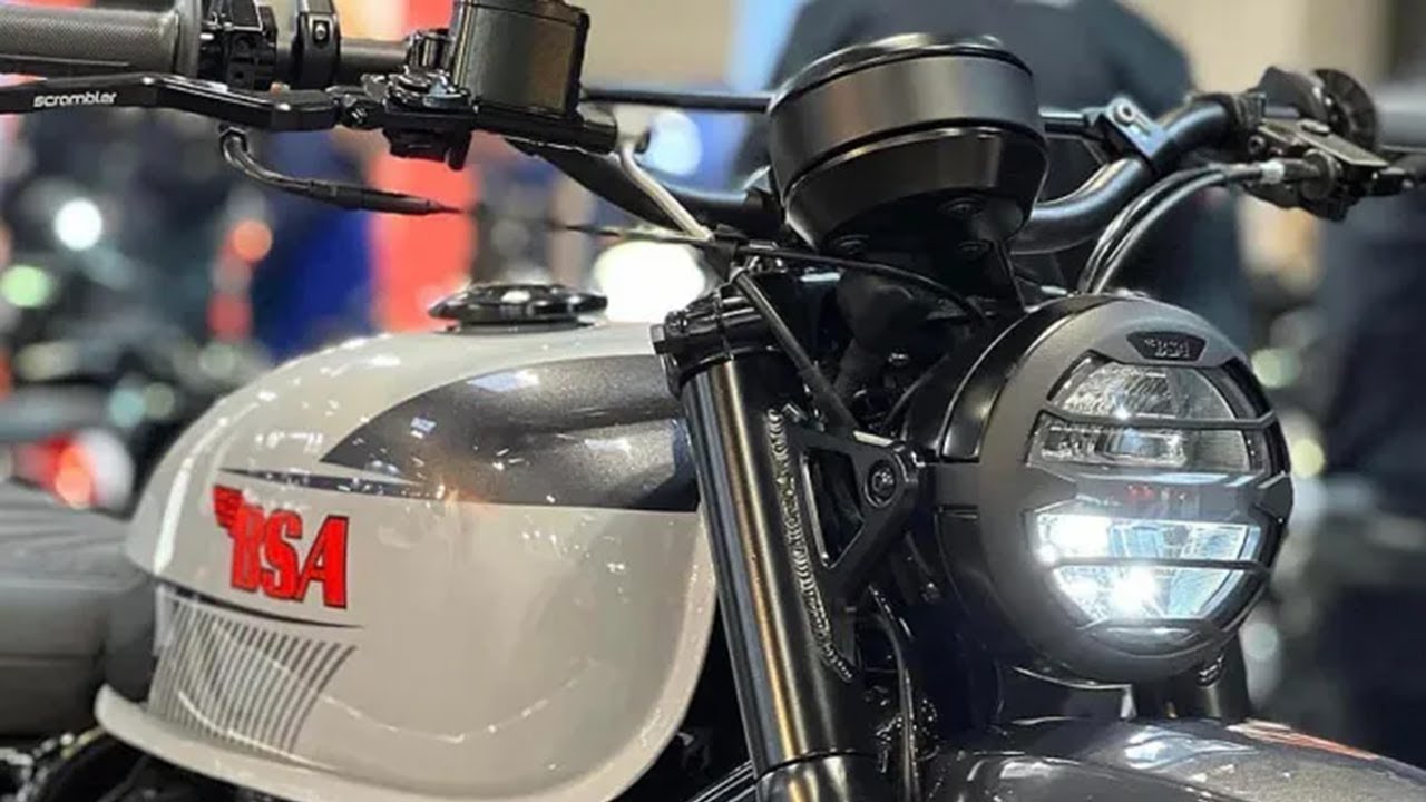 BSA Scrambler 650: Engine Specs and Features Breakdown - YouTube