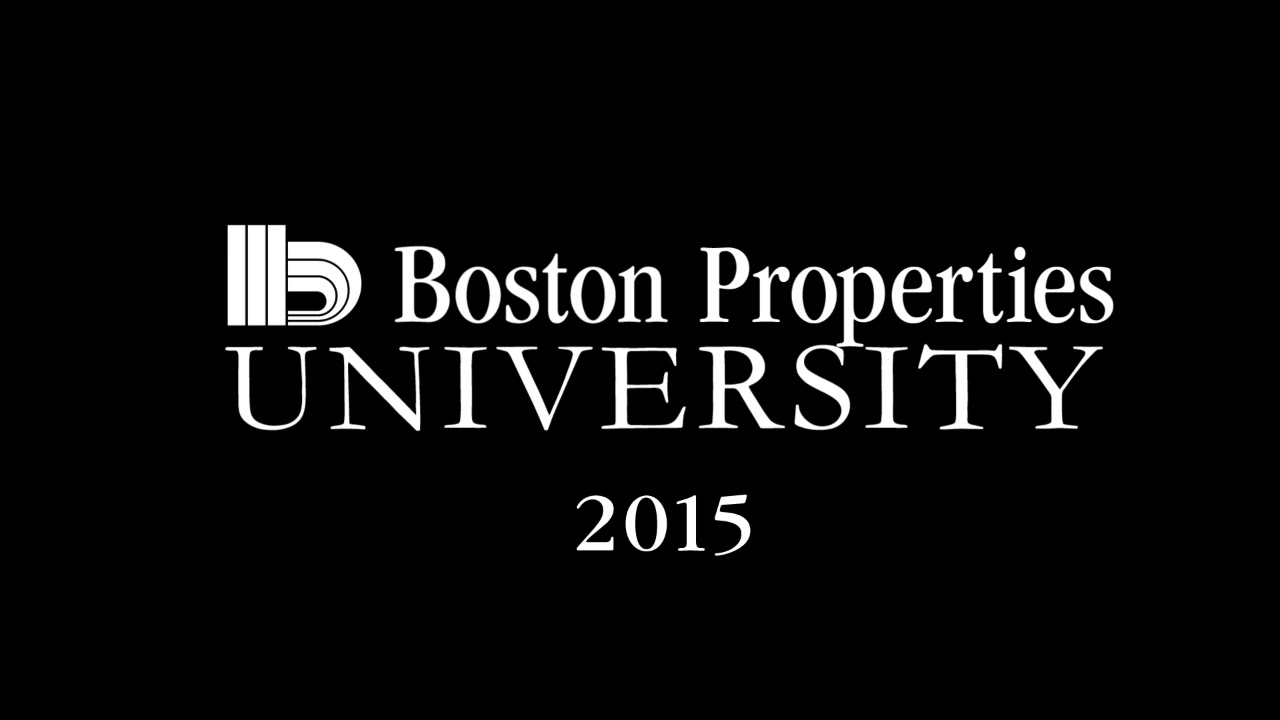 Boston Properties University - Logo Animation - YouTube