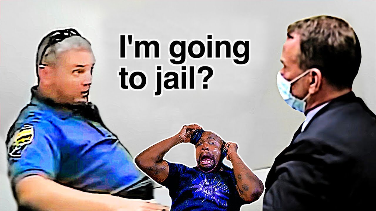 When Evil Cops Realize They've Been Arrested Reaction - YouTube