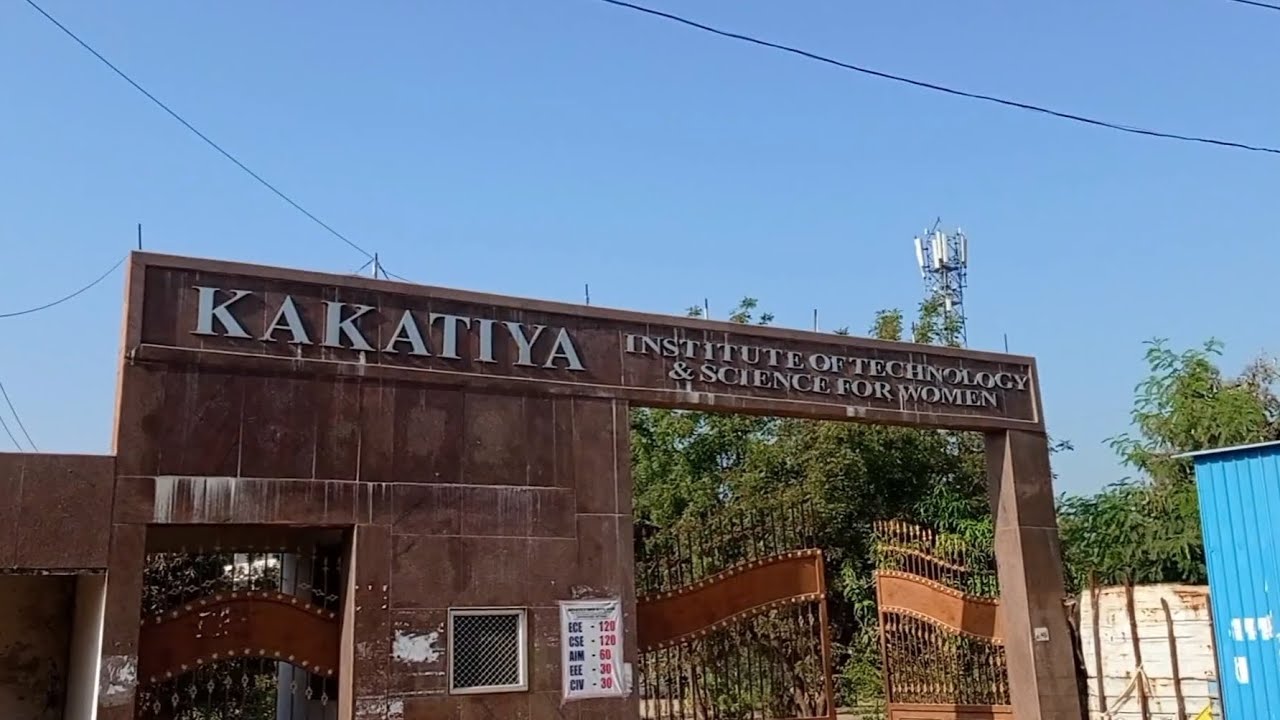 Kakatiya Institute of Technology & Science for Women Nizamabad ...