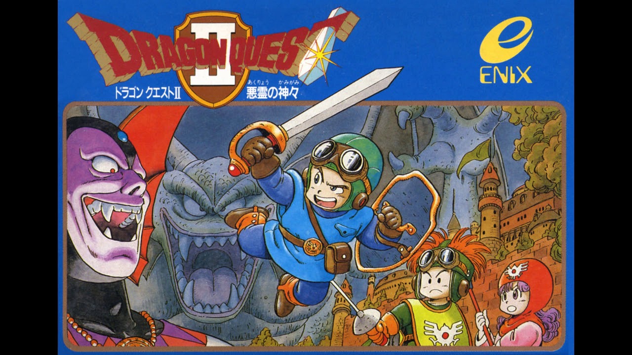 Dragon Quest II [NES] - Demon Attack - YouTube