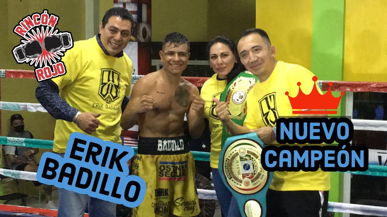 Erik Badillo, el nuevo campeón nacional juvenil - YouTube