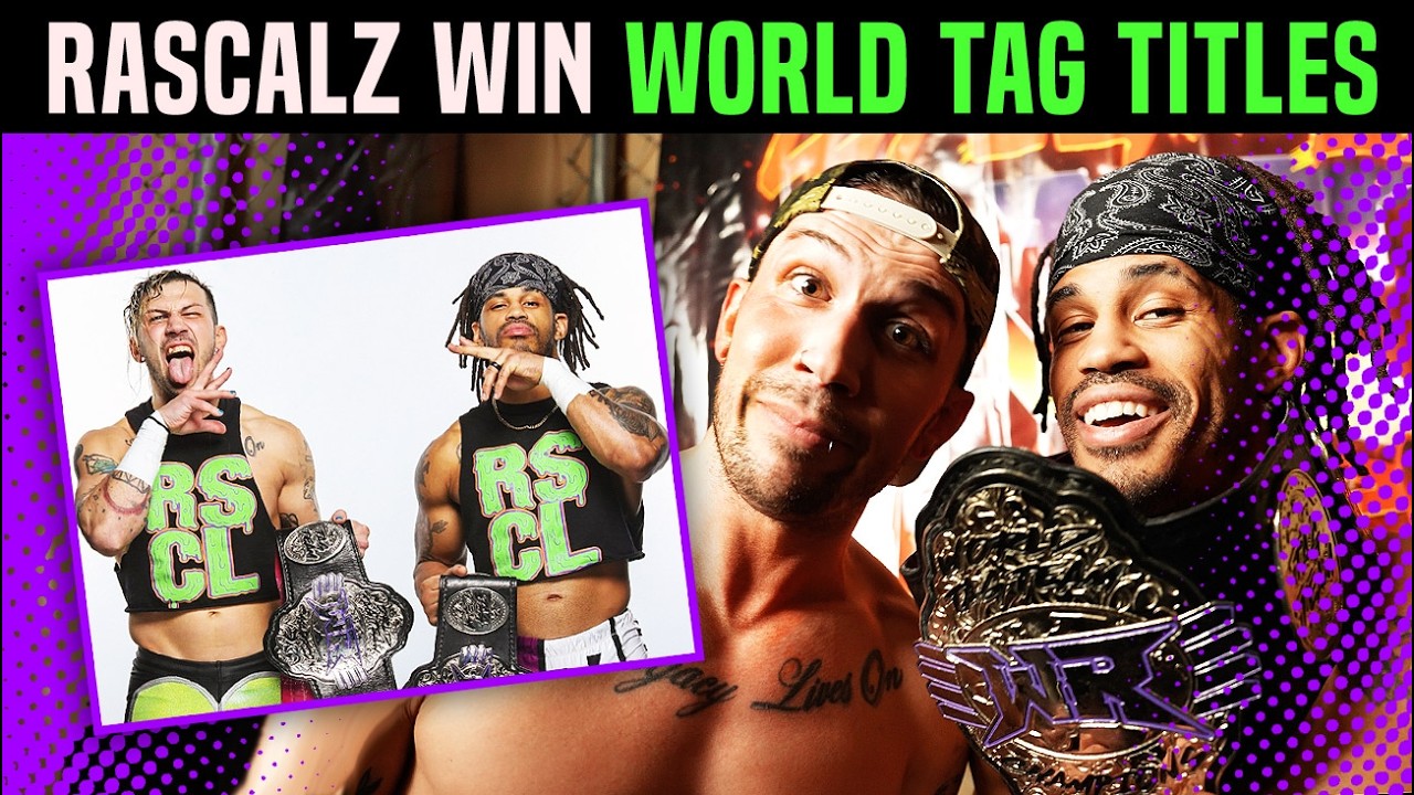 The Rascalz win World Tag Titles! - YouTube