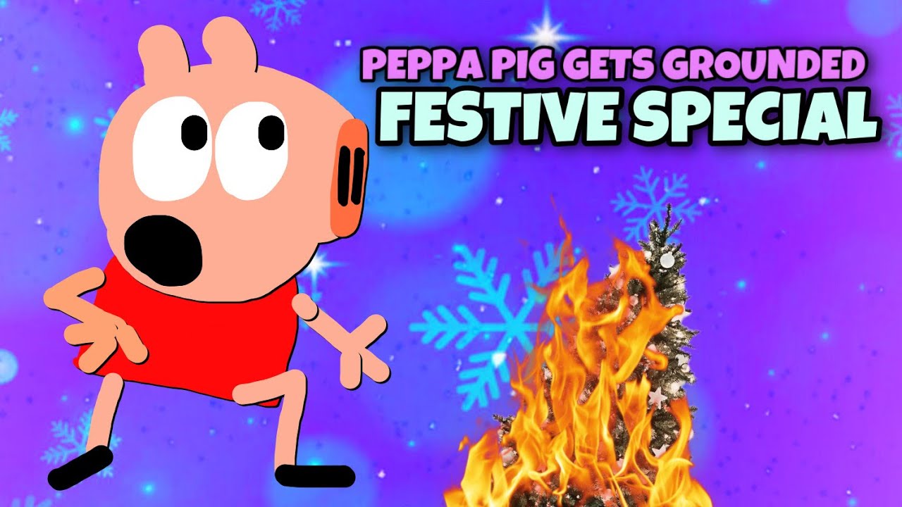 Peppa Pig Gets Grounded Festive Special! Short Film - YouTube