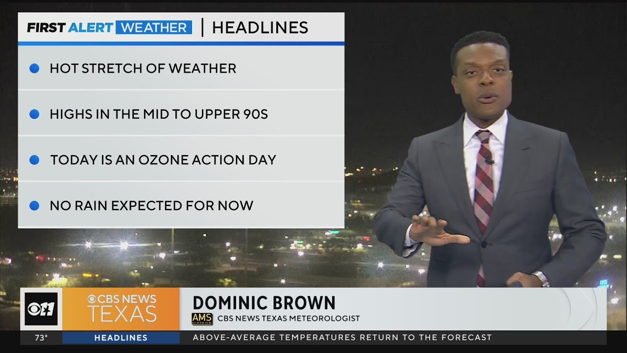 Above-average temperatures stick around - YouTube