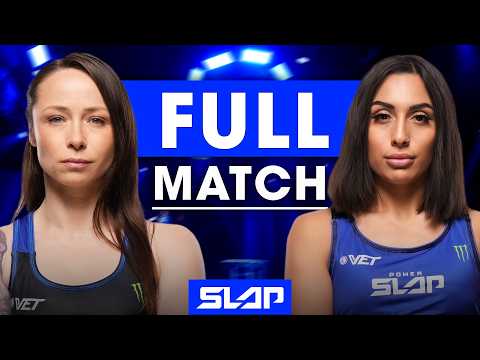 SLAPPED AND BLEW HER A KISS 😘 | Power Slap 18: Hinshaw vs Rubio | FULL MATCH