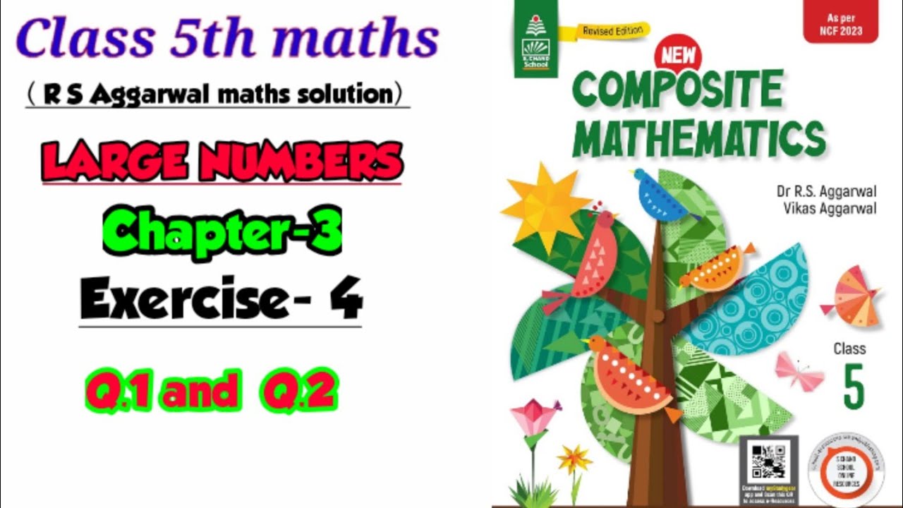 Class-5th:maths/Large Numbers /R S Aggarwal/New composite mathematics ...