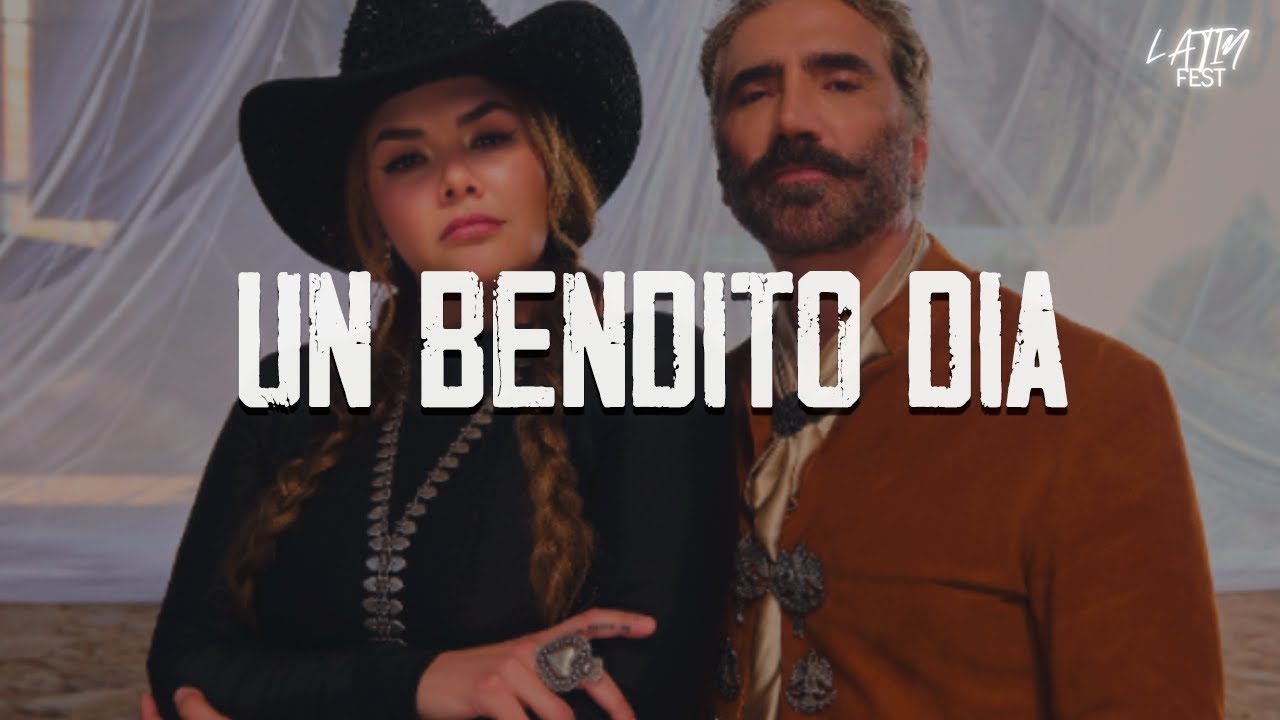 Yuridia, Alejandro Fernández - Un Bendito Día (Letra) - YouTube