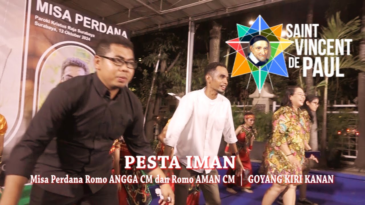Misa Perdana Romo ANGGA CM dan Romo AMAN CM | GOYANG KIRI KANAN | # ...