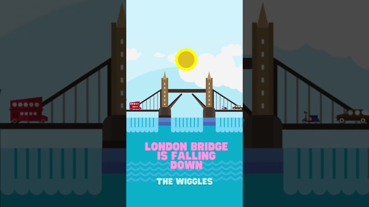 London Bridge Is Falling Down | The Wiggles #shorts - YouTube