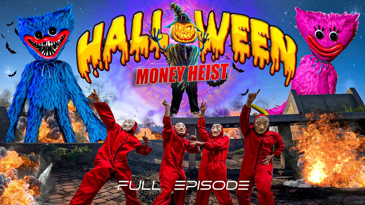 MONEY HEIST vs HALLOWEEN FULL STORY 2023 - HORROR MOVIE - HELL BOY ...