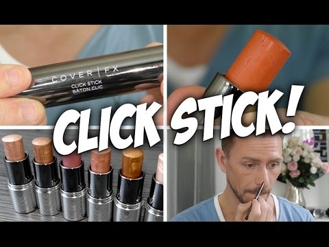 HIT! COVER FX CLICK STICK REVIEW | SWATCHES! - YouTube