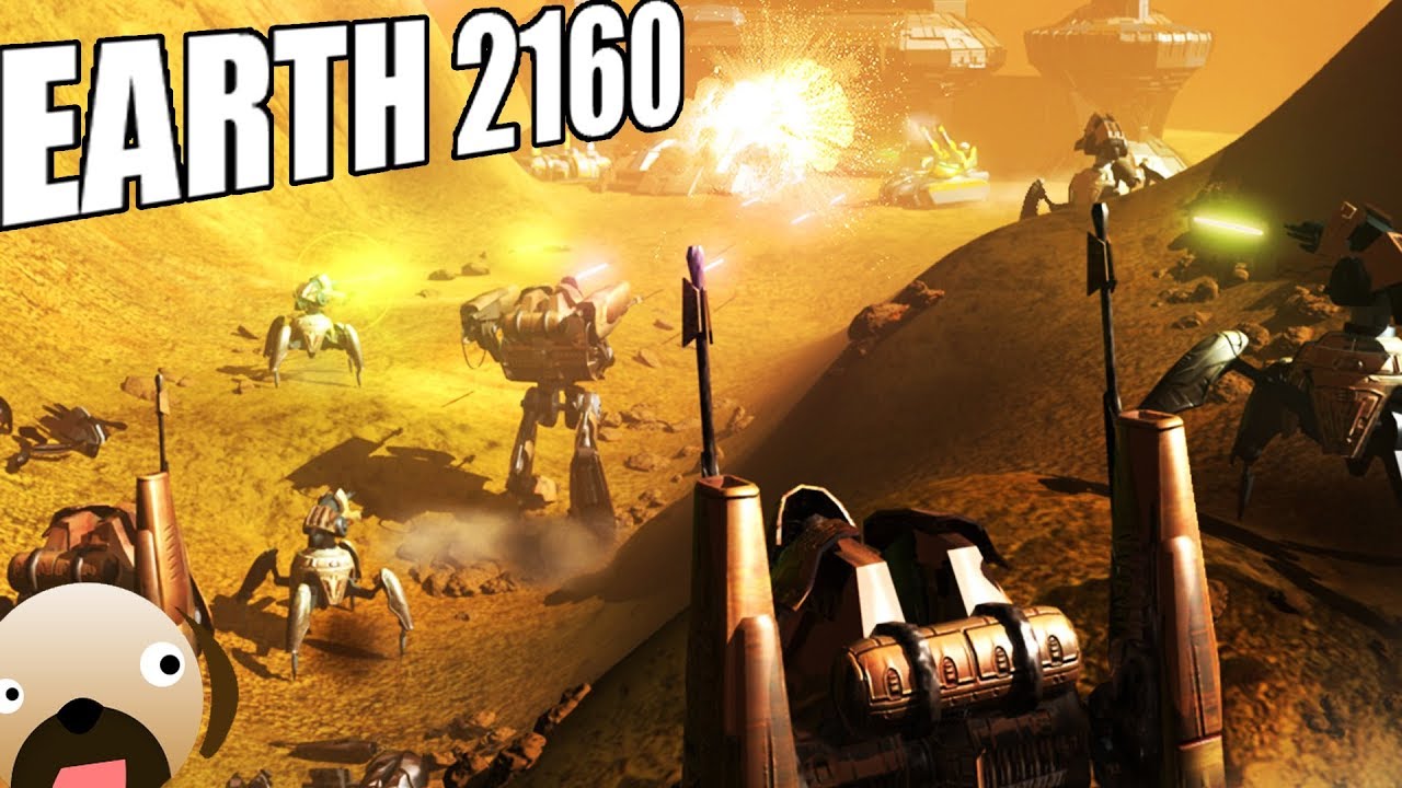 Earth 2160 Gameplay - Old School Real Time Strategy Game USC Robots ...