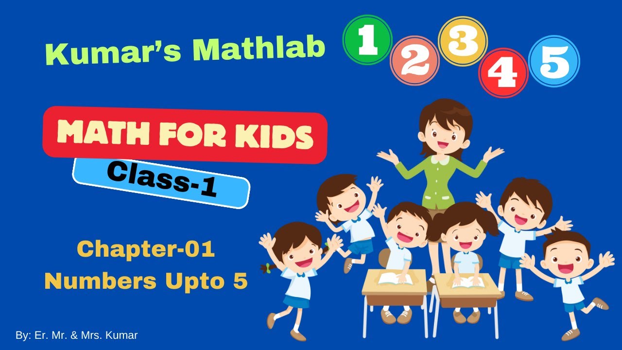 math for kids | math for class 1 | kids math | lean numbers upto 5 ...