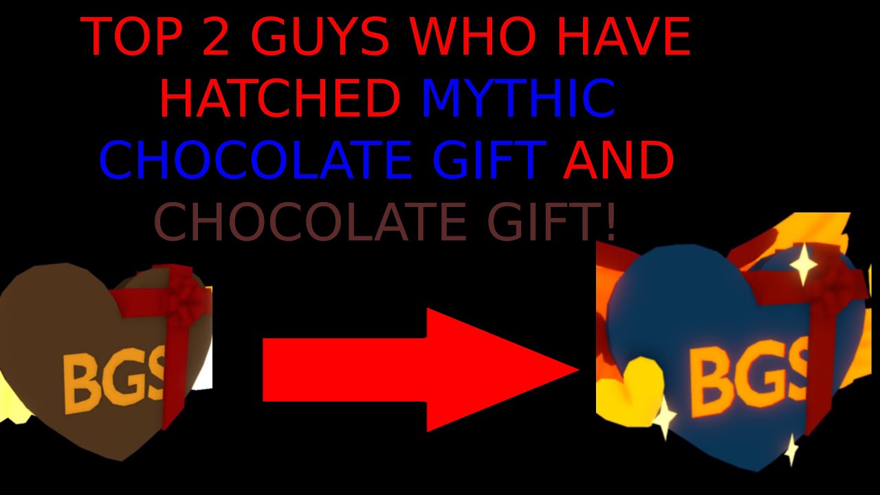 TOP 2 GUYS HATCHED CHOCOLATE GIFT!🍫🎁 MYTHIC CHOCOLATE GIFT! ON CAMERA📷 ...