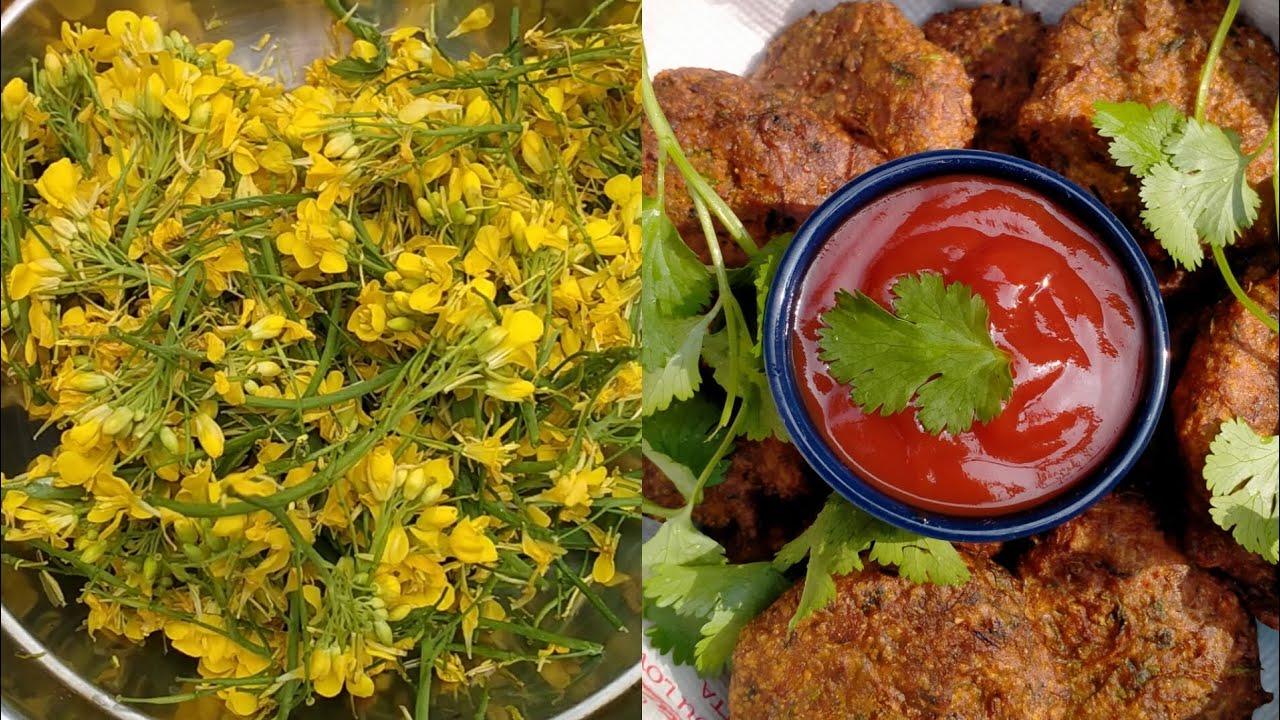 সর্ষের ফুল এর বড়া/Mustard flower pakora#food#easyrecipe - YouTube