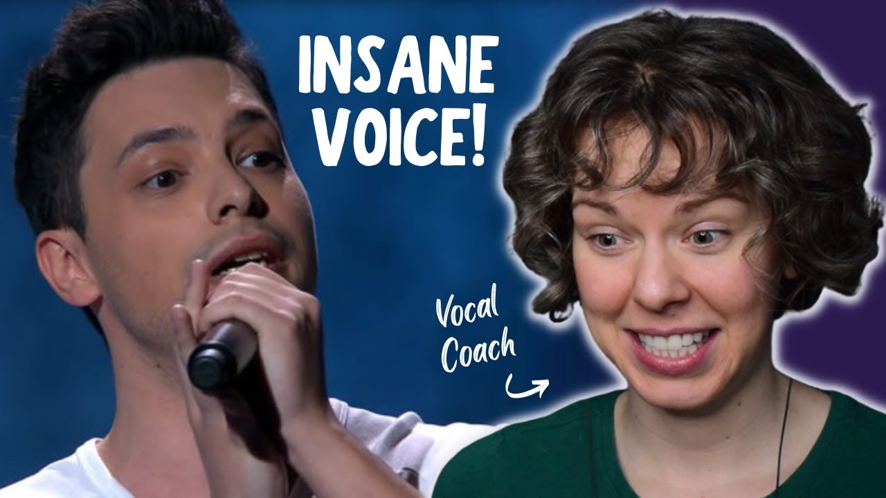 Vocal Coach reacts to Wolf Winters singing The Sounds of Silence - YouTube